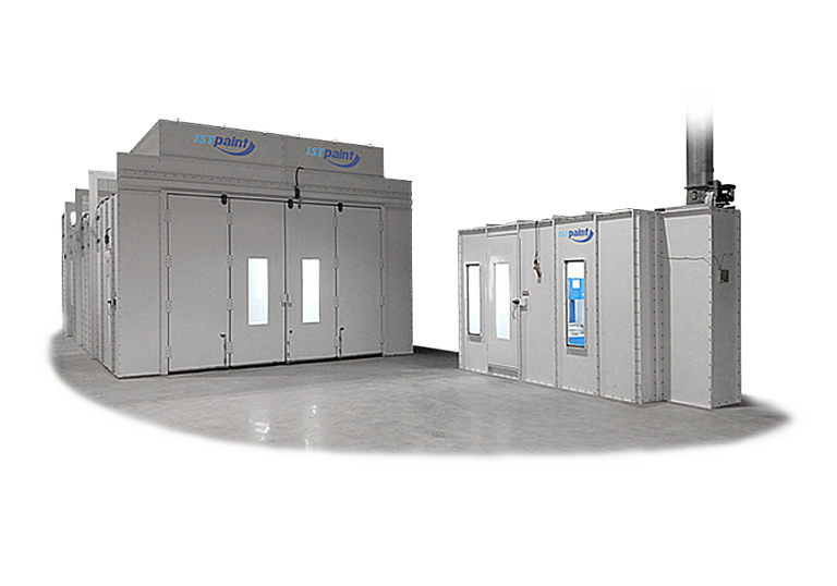 Custom Paint Booths and Air Makeup Unit (AMU) | ISTpaint
