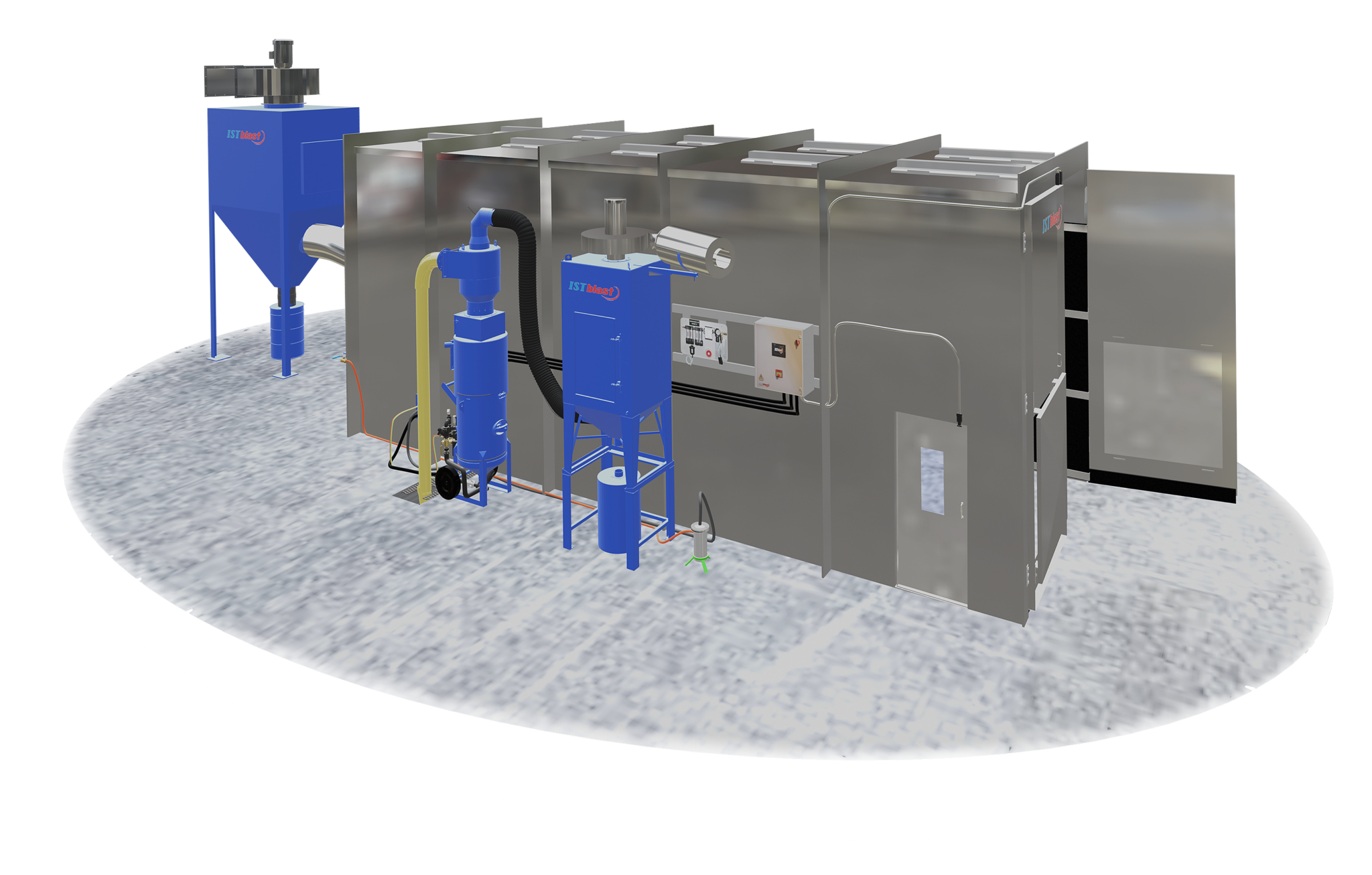 MRS200 Pneumatic Floor Recovery System | IST International Surface ...